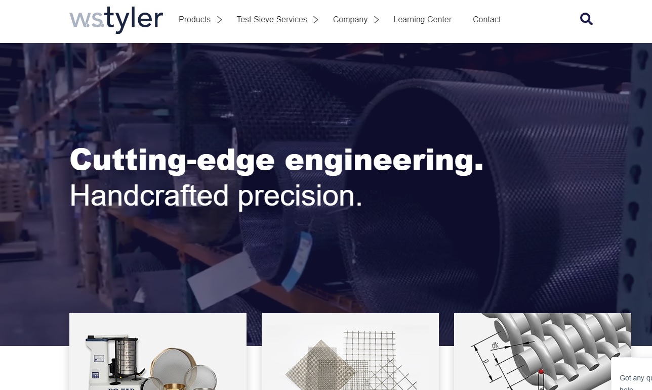 W.S. Tyler | Wire Cloth